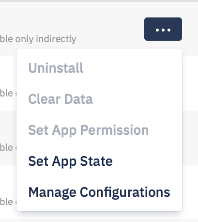 Managing Applications on a Device – Esper Help