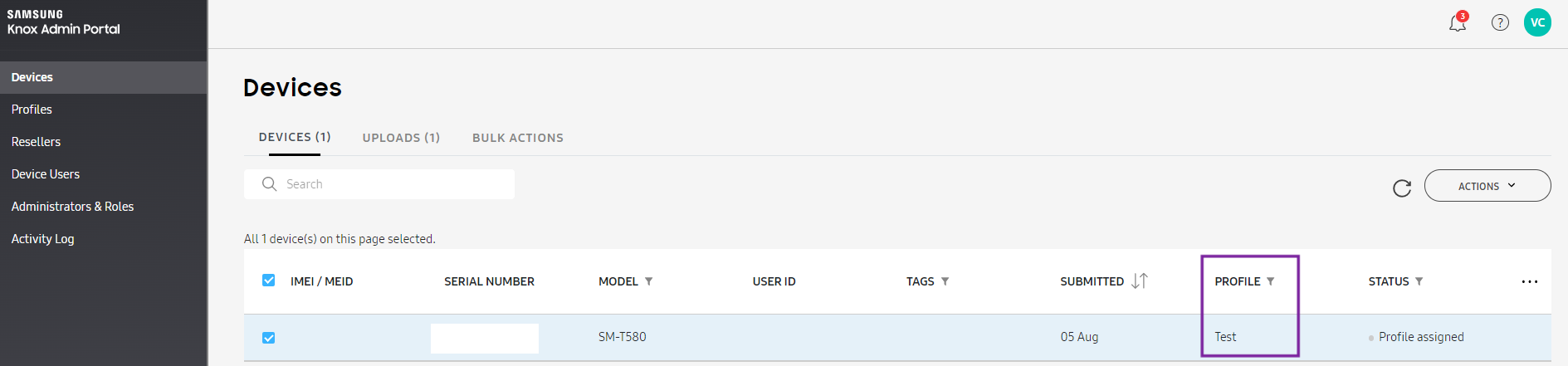 Knox Mobile Enrollment (KME) Provisioning – Esper Help