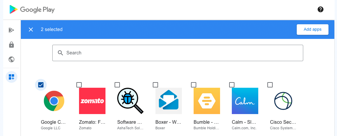 Managing Google Play Store Apps – Esper Help