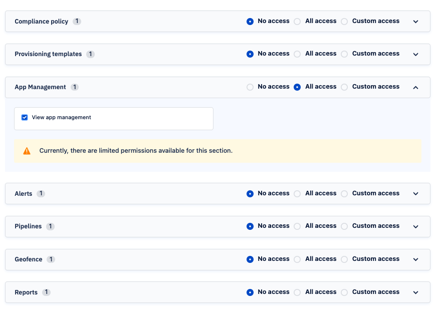 Creating Custom Roles – Esper Help