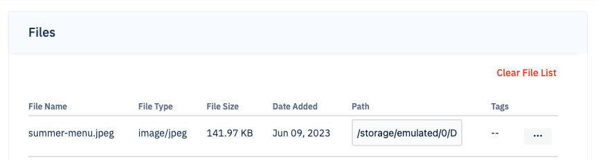 File Syncs – Esper Help
