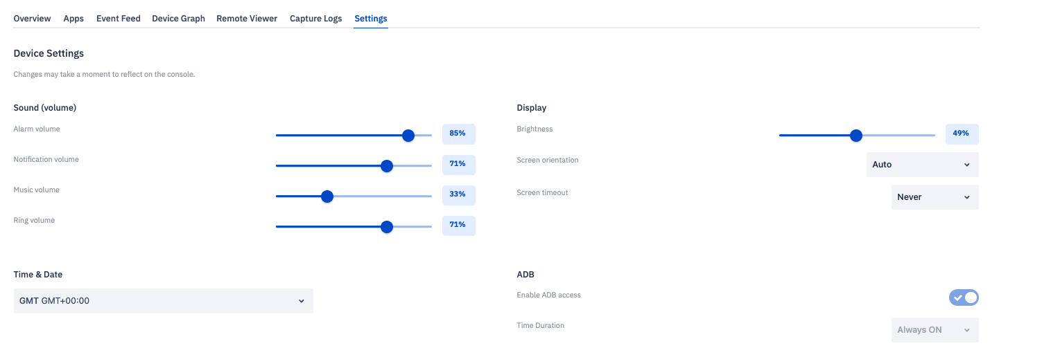Use Commands and Settings for Troubleshooting – Esper Help