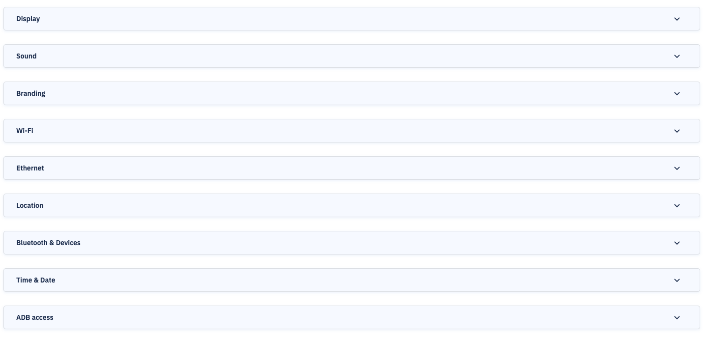 Use Commands and Settings for Troubleshooting – Esper Help