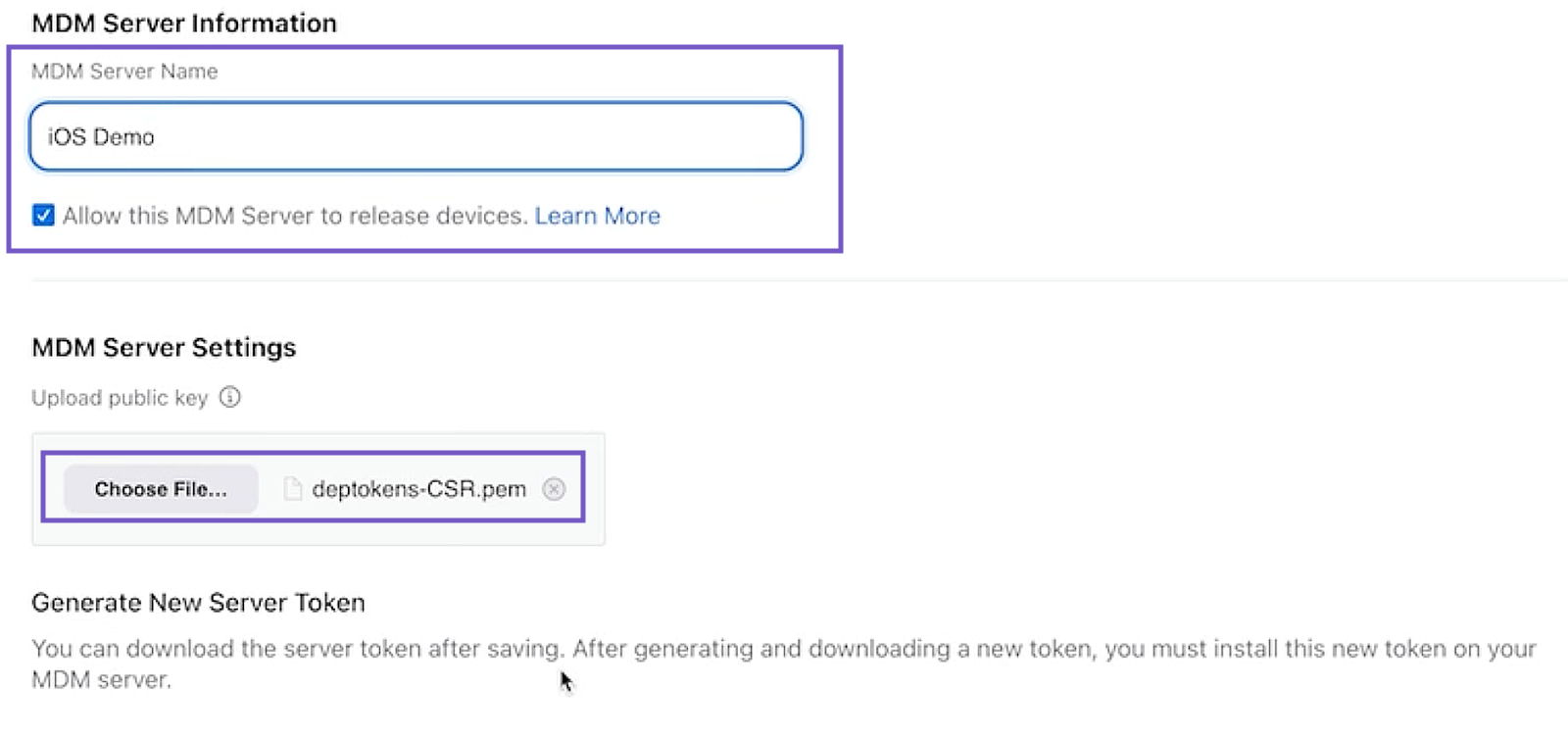 Setting Up Apple MDM Management – Esper Help