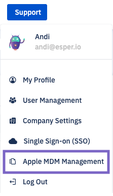 Setting Up Apple MDM Management – Esper Help