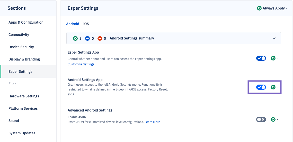 How to Resolve Google Play Protect Issues – Esper Help