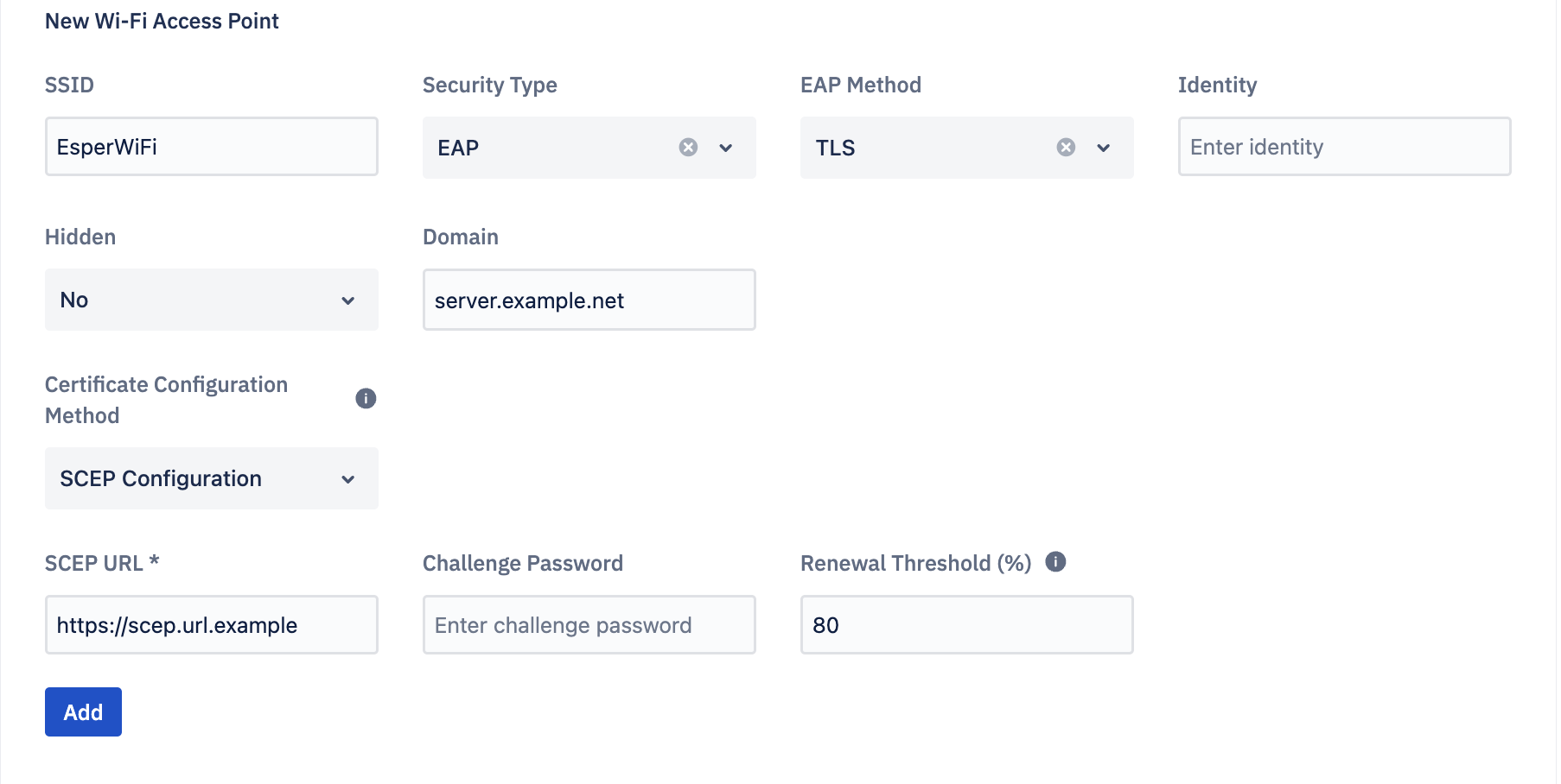 Configure certificates using a File Path or Simple Certificate ...