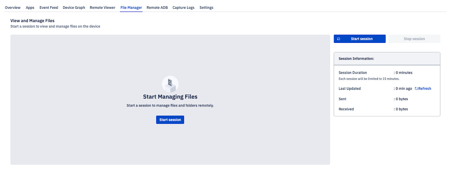 File Manager – Esper Help