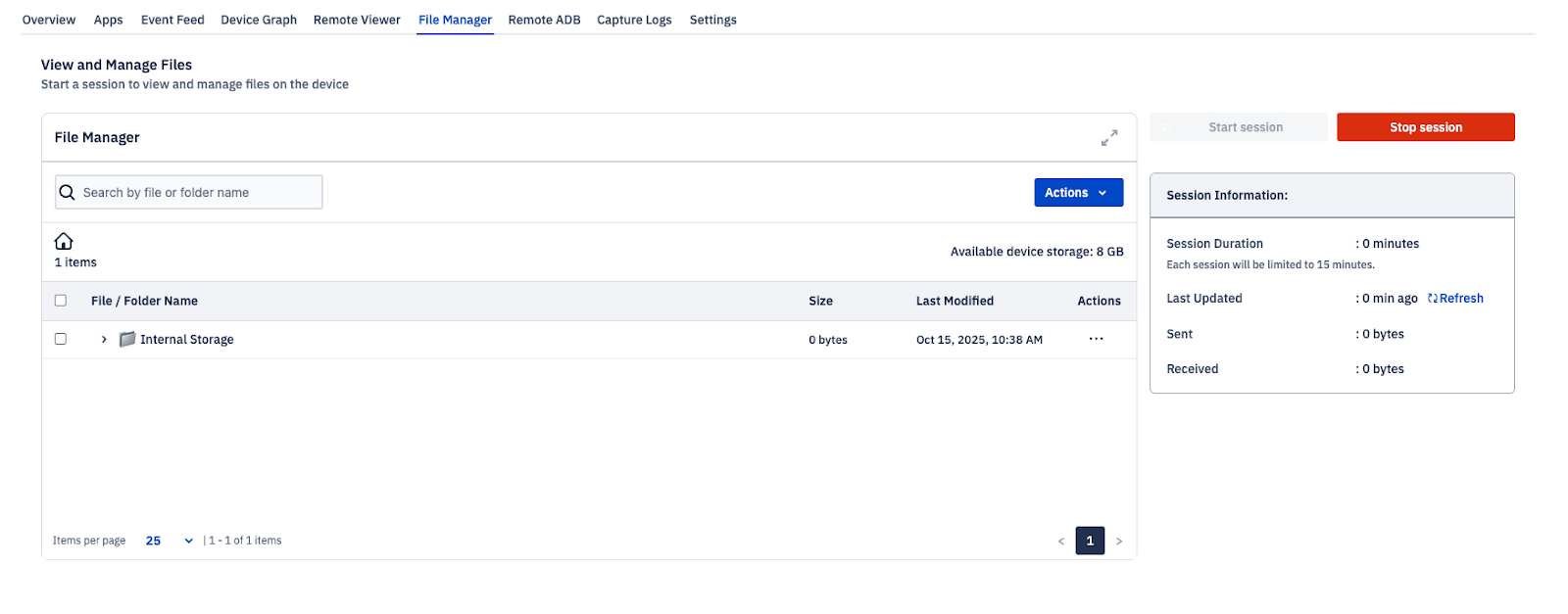 File Manager – Esper Help